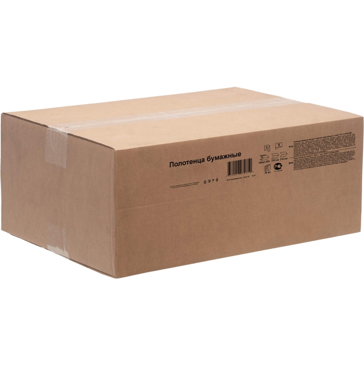 Купить v1-200 Бумажные полотенца в пачках Veiro Professional Lite цвет натуральный 1 слой V ...